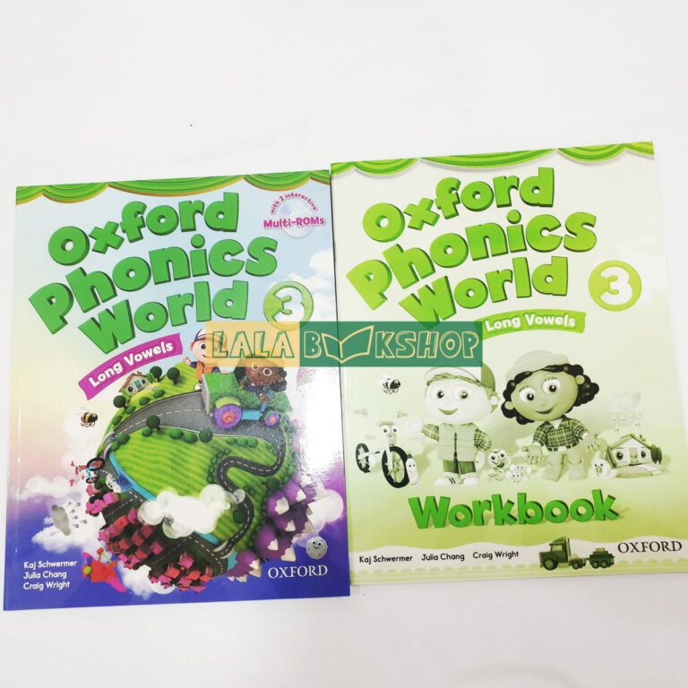 Bộ sách Oxford Phonics World level 3 ( SB-WB) - Tặng kèm File nghe và ...