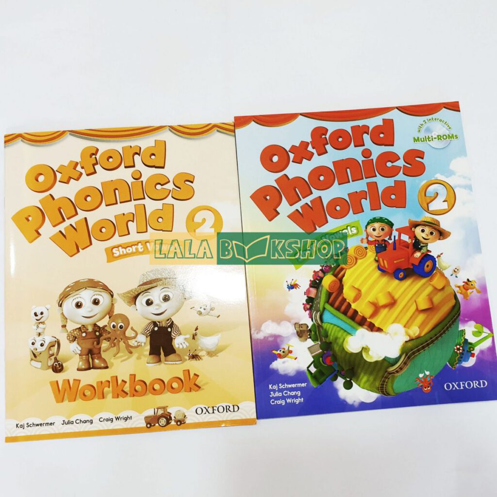 Bộ sách Oxford Phonics World level 2 ( SB-WB) - Tặng kèm File nghe và ...