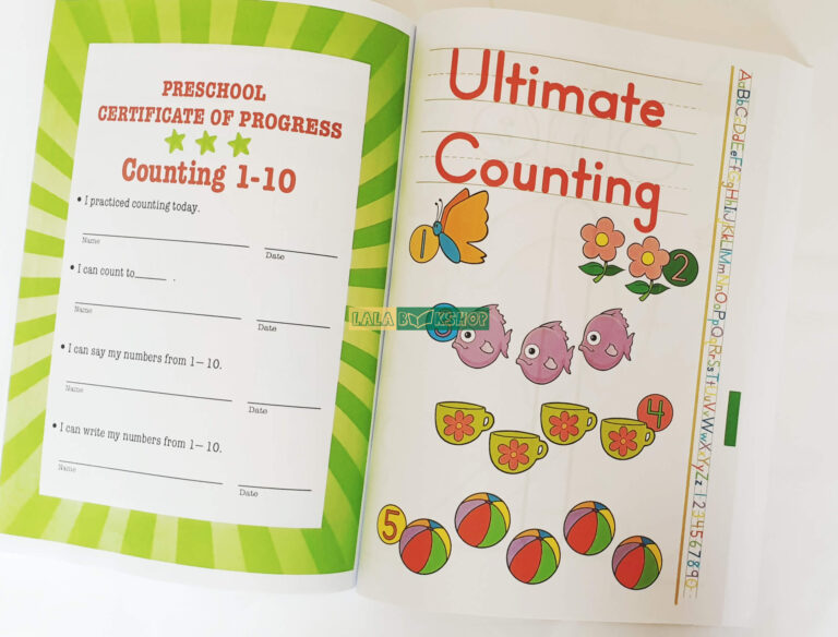 Sách My preschool learning book - LalaBookShop