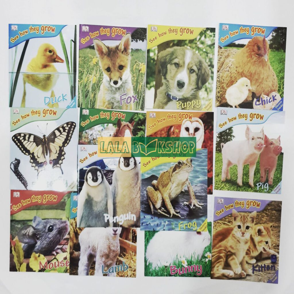 Bộ See How They Grow - Truyện về vòng đời các con vật - 14 Cuốn ( Kèm ...