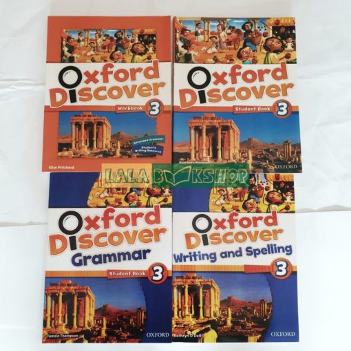 Bộ sách Oxford Discover Level 3 (Studentbook, Workbook, Grammarbook và ...