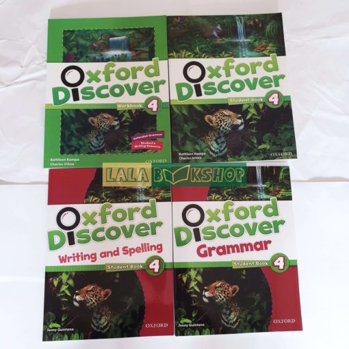 Bộ sách Oxford Discover Level 4 (Studentbook, Workbook, Grammarbook và ...