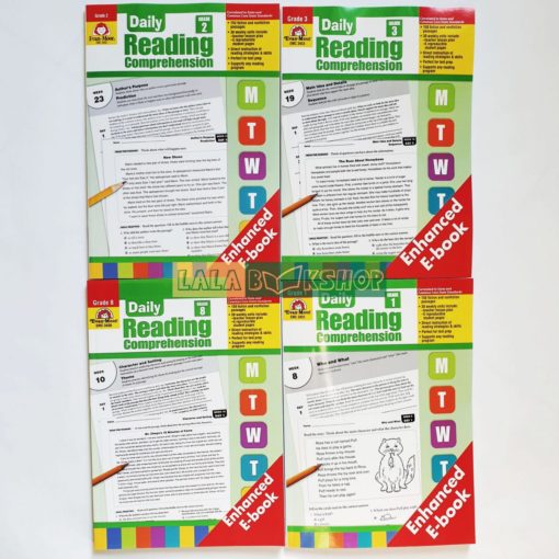 Bộ sách Daily Reading Comprehension - 8 Cuốn - Sách luyện đọc hiểu cho ...