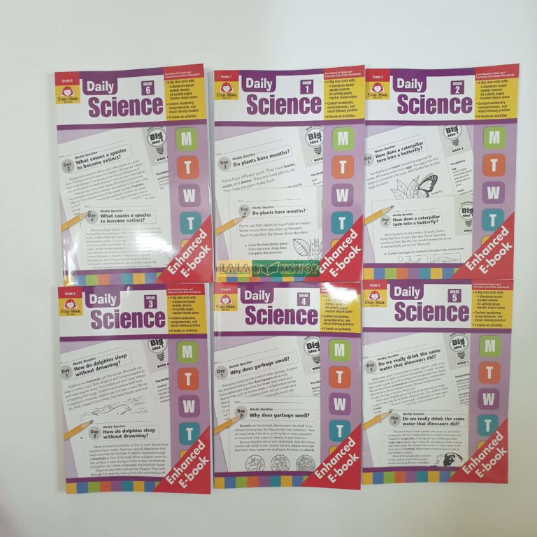 Trọn Bộ sách Daily Science - 6 Cuốn - Sách Luyện kĩ năng Reading của ...