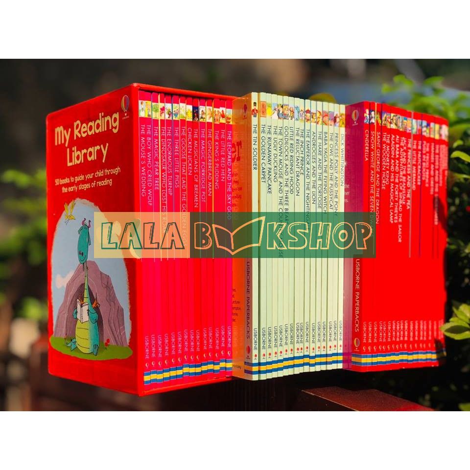 Usborne My Reading Library ( Bộ Usborne Đỏ) 50 cuốn -Sách Nhập Khẩu ...