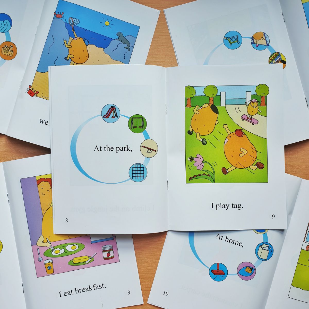 Bộ truyện Potato Pals 12 cuốn [Kèm file nghe và Video] - LalaBookShop