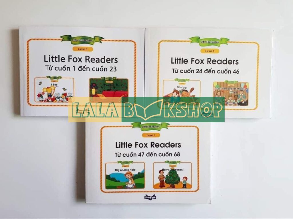 Bộ sách Little Fox Single Story -68 truyện - 3 cuốn - LalaBookShop