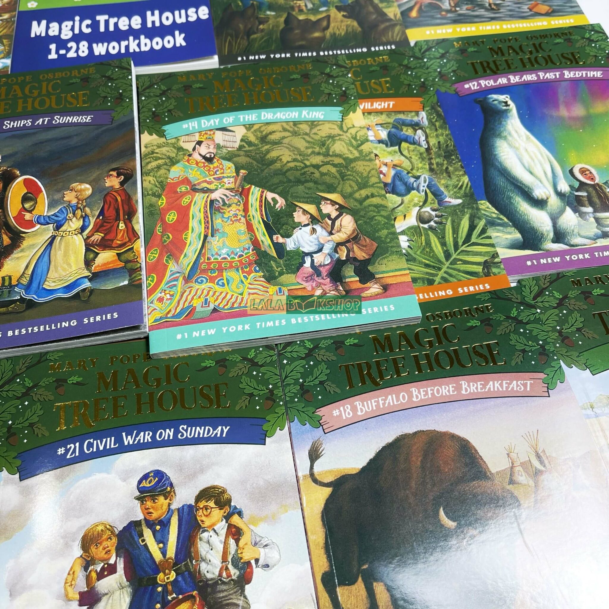Sách Nhập Khẩu Bộ truyện MAGIC TREE HOUSE -38 cuốn ( Kèm Audio ...