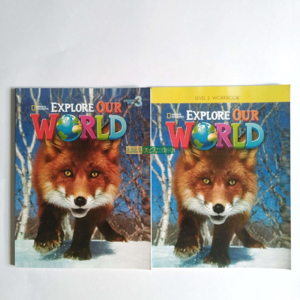 Sách Explore Our World level 3 ( Student Book và Work Book) - LalaBookShop