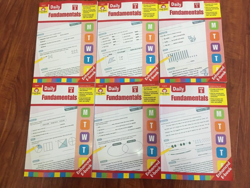 Bộ sách Daily Fundamentals - 6 cuốn (kèm file nghe) - LalaBookShop