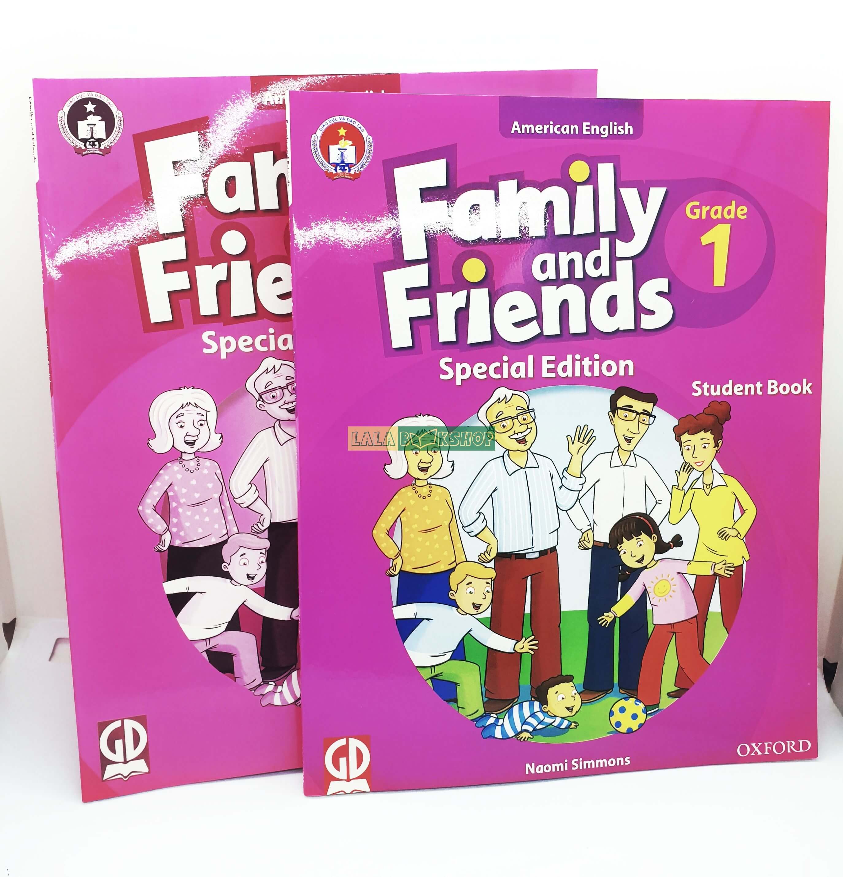 Bộ sách Family and Friends Special Edition Level 1 - 2 cuốn (Kèm file ...
