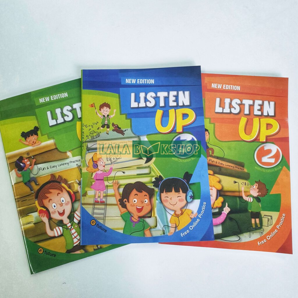 Bộ sách Listen Up Level 1,2,3 - 3 cuốn (Kèm file nghe và đáp án ...