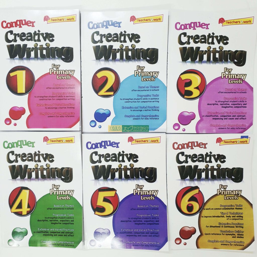 Bộ sách Conquer Creative Writing -6 cuốn - LalaBookShop