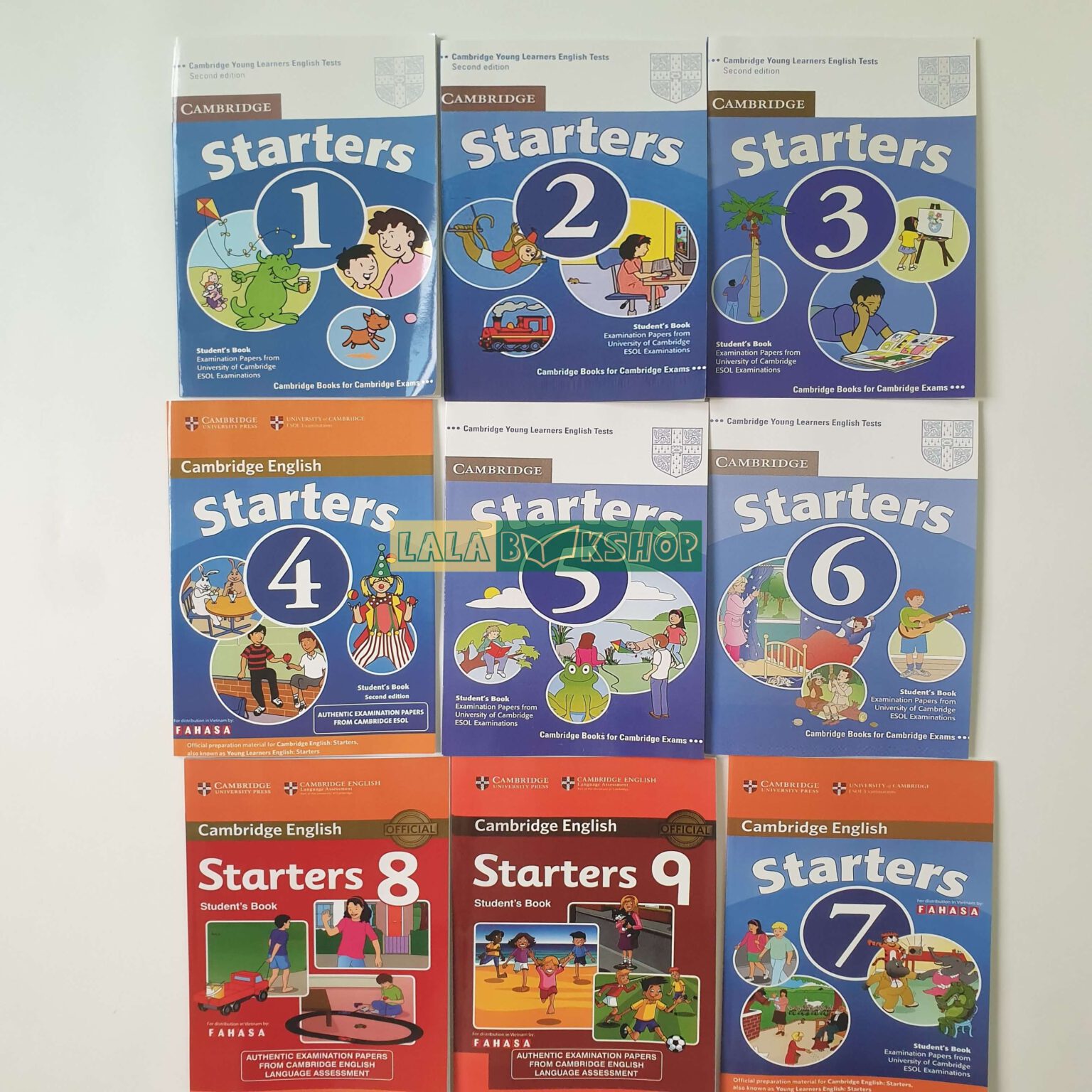 Bộ đề Cambridge Starter Practice Tests (Bộ đề 9 cuốn Starter ...