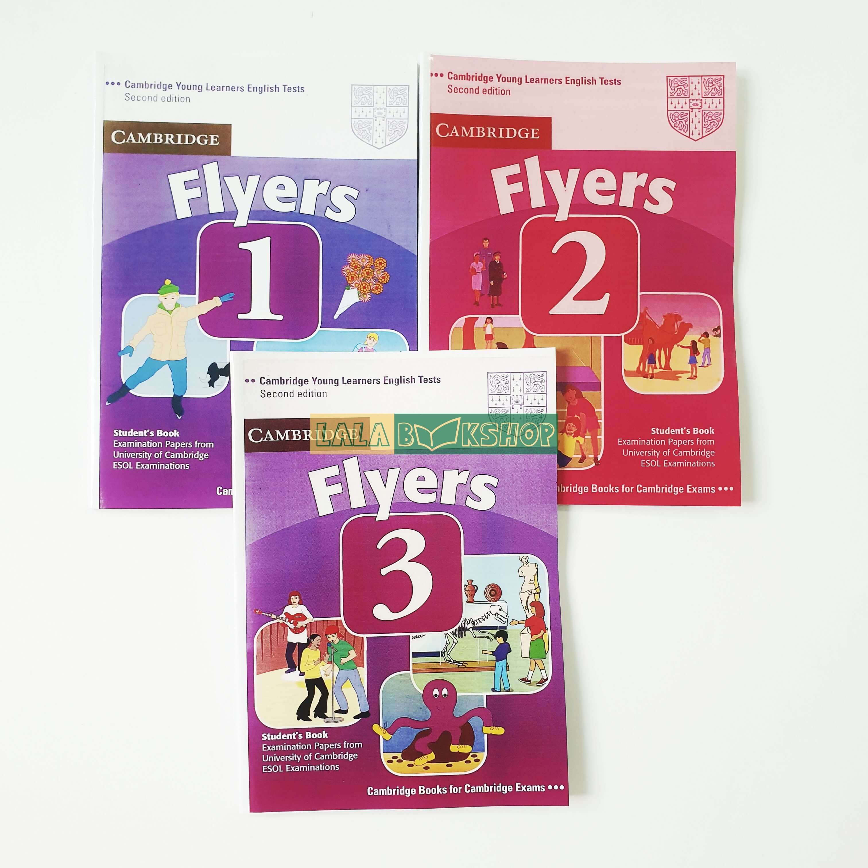 Bộ đề Cambridge Flyer Practice Tests (Bộ đề 9 cuốn Flyers) - LalaBookShop