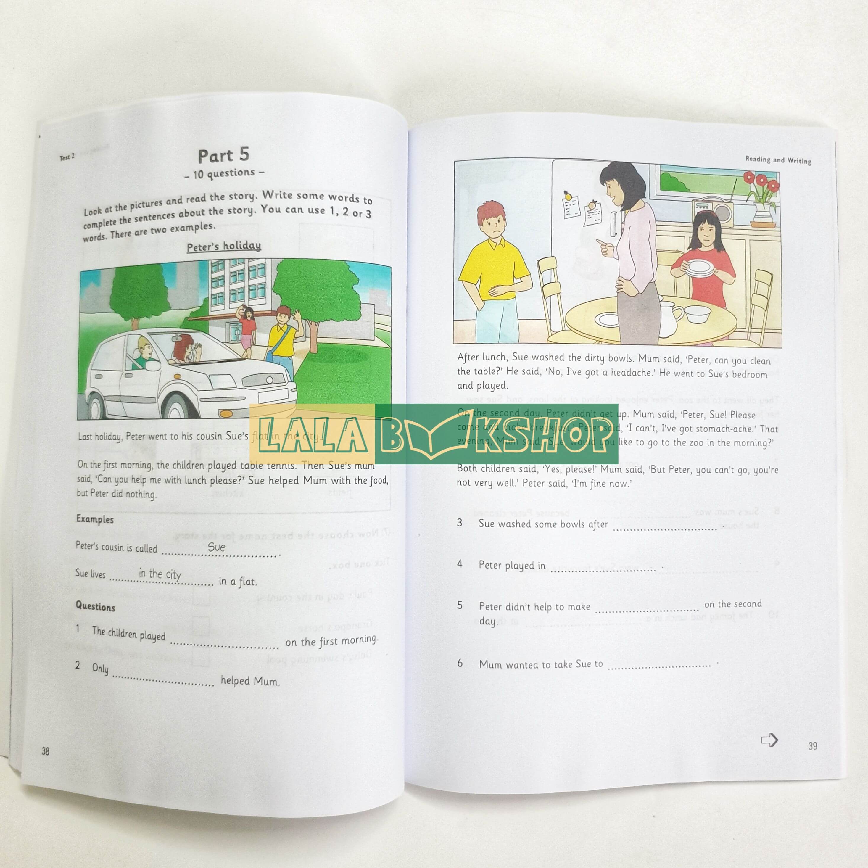 Bộ đề Cambridge Movers Practice Tests (Bộ đề 9 cuốn Movers) - LalaBookShop