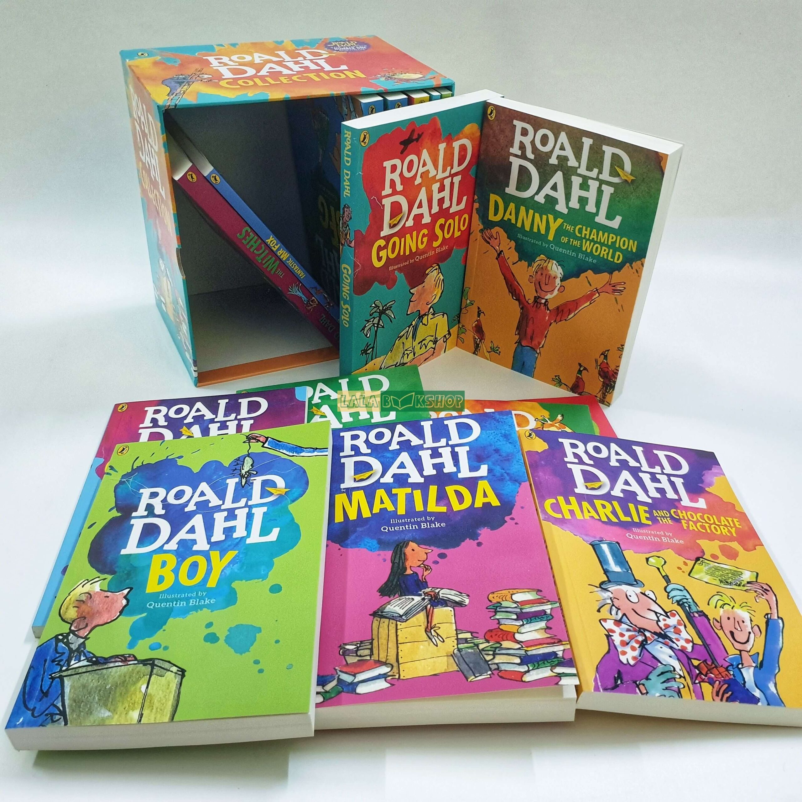 Bộ Sách Của Roald Dahl - 17 cuốn ( sách nhập khẩu ) - LalaBookShop
