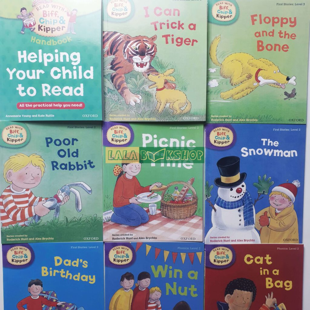 Sách nhập khẩu – Oxford Reading tree level 1-2-3 – Read with Biff, Chip ...