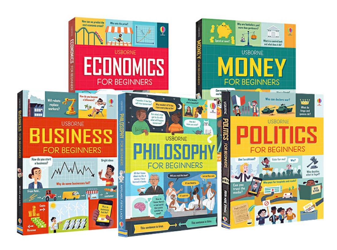 Sách nhập khẩu Usborne for Beginners -5 cuốn - LalaBookShop