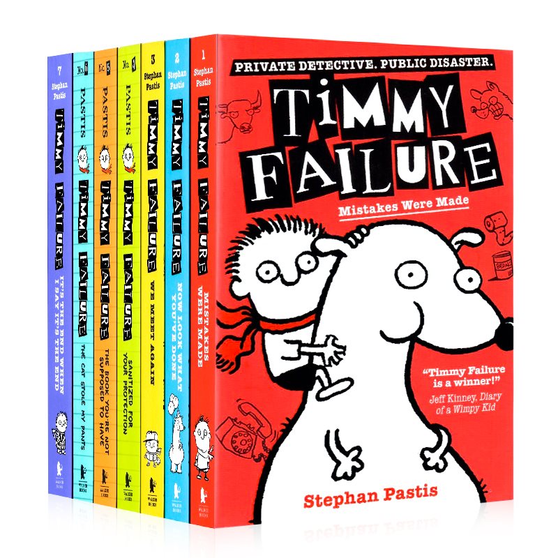 [Sách nhập khẩu] Timmy Failure (7 cuốn) - LalaBookShop