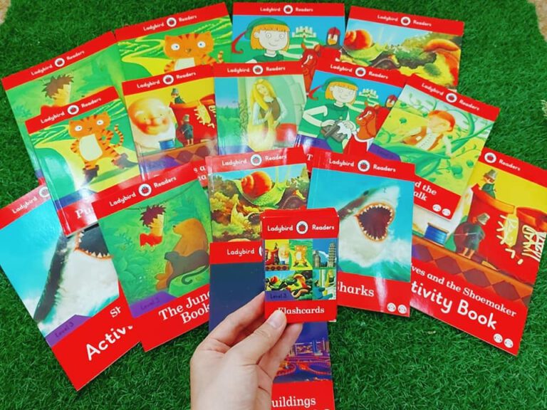 [Flashcard] - Lady Bird Readers - 18 cuốn - LalaBookShop