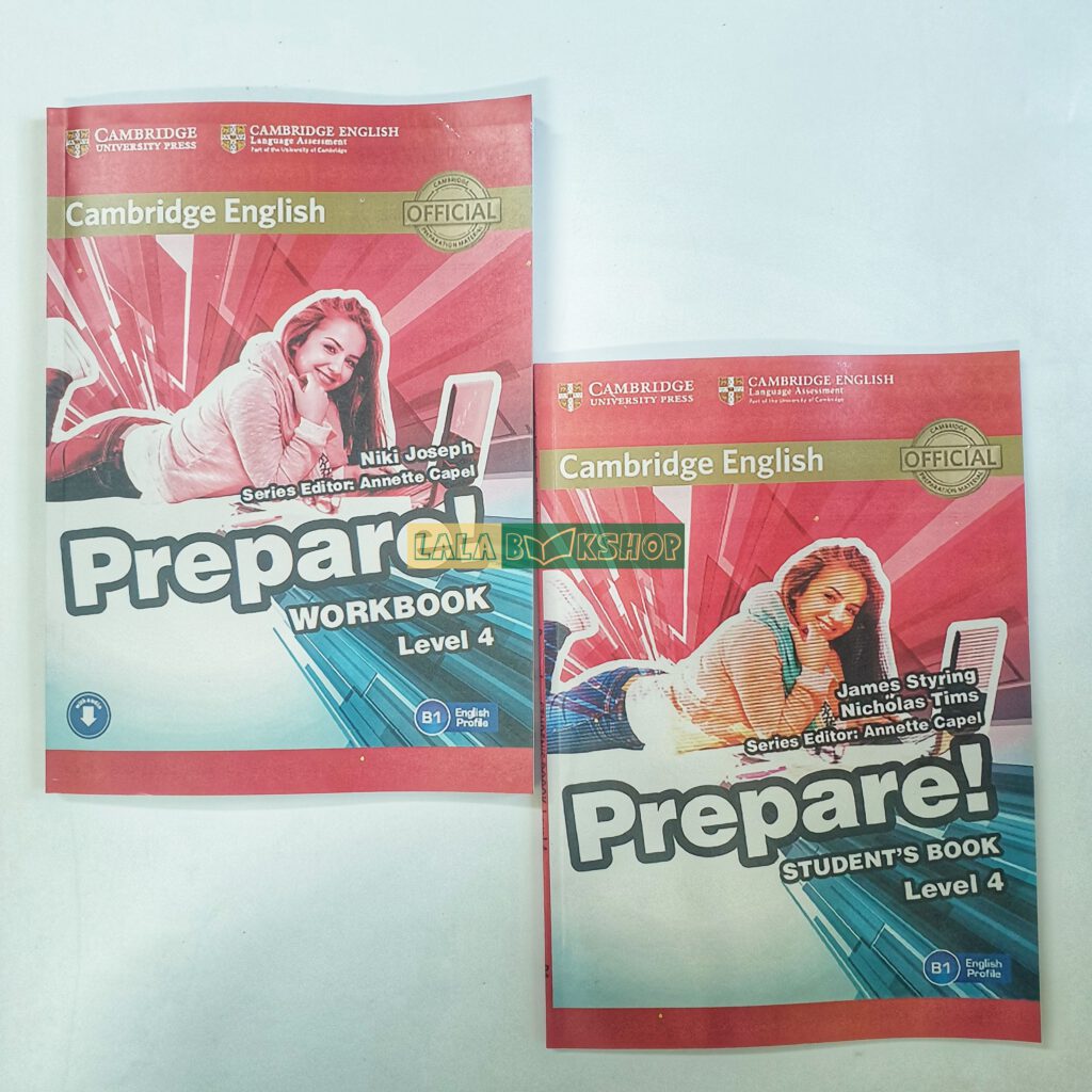 [Sách] Cambridge English Prepare Level 4 - 2 cuốn ( Student’s Book ...