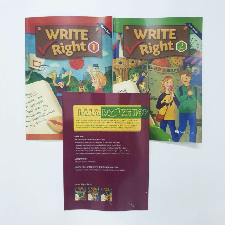 Bộ sách Write Right - 3 cuốn ( Sách luyện viết) - LalaBookShop
