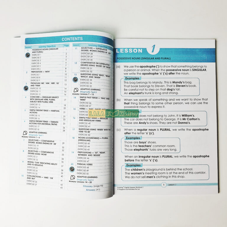 Learning English Grammar - BỘ GRAMMAR 6 CUỐN SÁCH SINGAPORE ( SAP ...