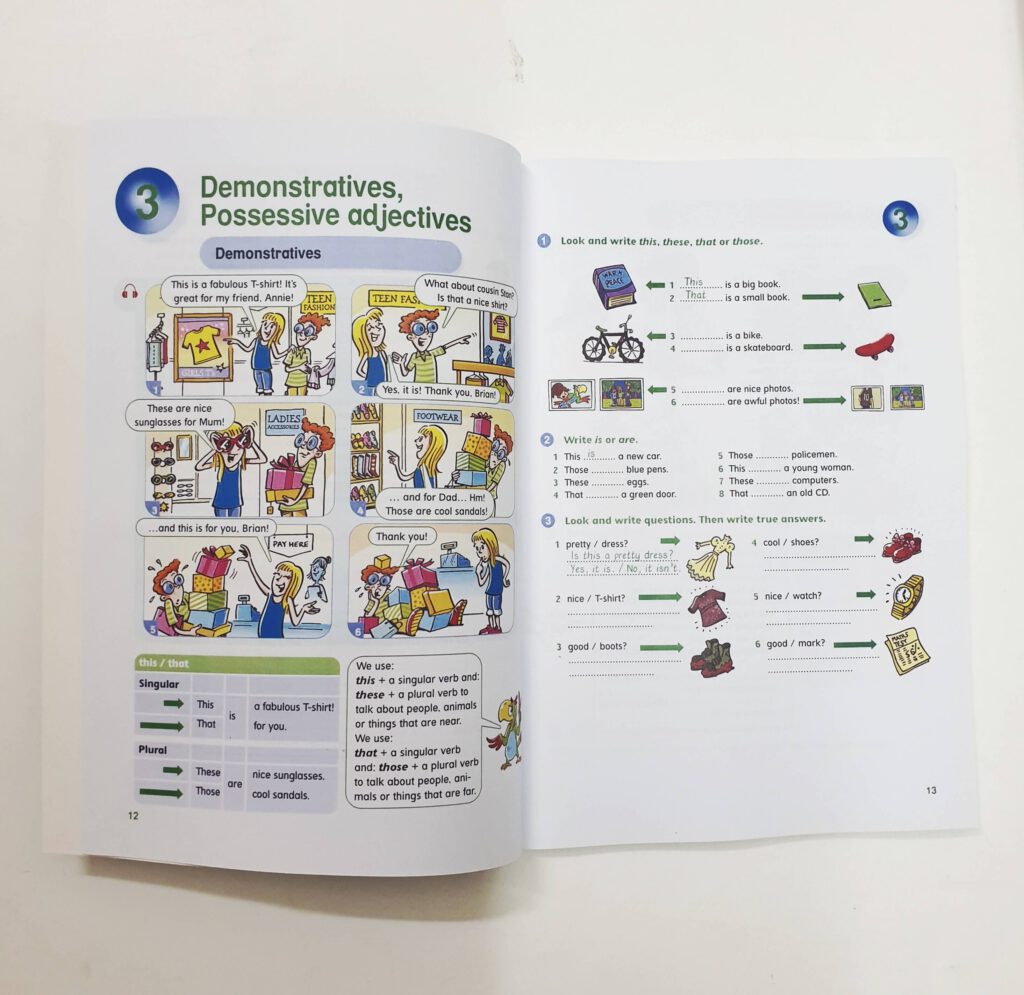 Bộ sách NEW GRAMMAR TIME 1-5 (5 cuốn ) - Kèm File Nghe - LalaBookShop