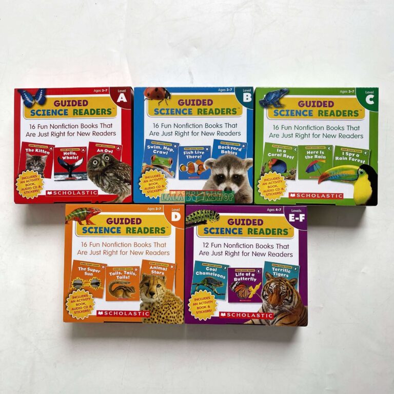 Bộ Sách Nhập Khẩu Scholastic Guided Science Reader - Trọn Bộ 81 Cuốn ...