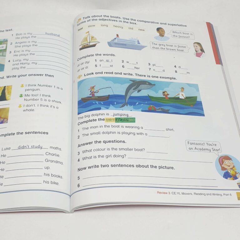Giáo trình Academy Stars Level 3 – Pupil’s Book + Workbook: Phát triển ...