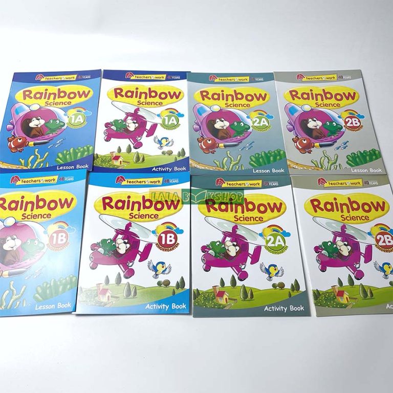 [Sách Nhập Khẩu] Bộ Sách Singapore Rainbow Math, Science và English (Mỗi môn 8 cuốn) - LalaBookShop