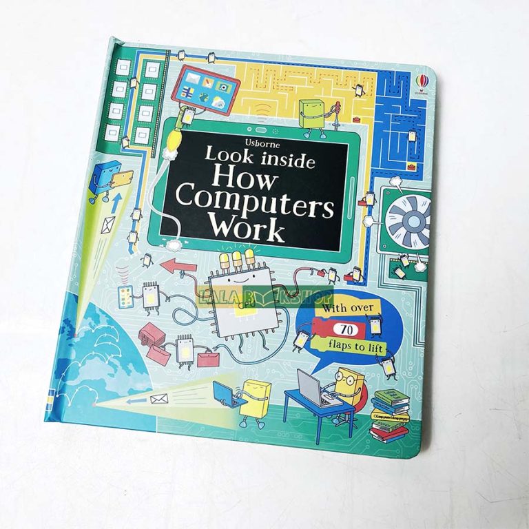 [Sách Nhập Khẩu] Usborne Look Inside How Computer Works - LalaBookShop