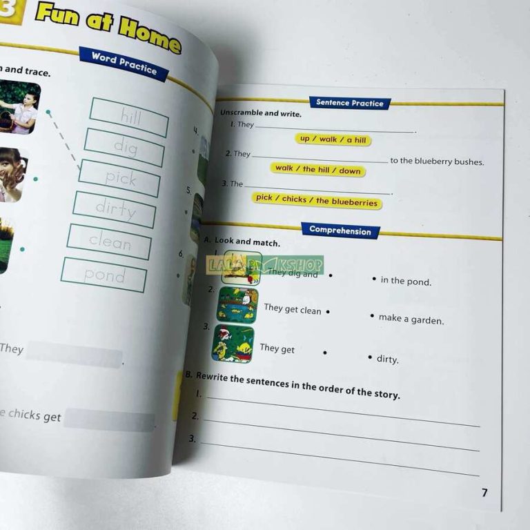 Sách WonderSkills Reading Level Basic - Trọn Bộ 6 Cuốn, 3 Grade ( Kèm Audio ) - LalaBookShop