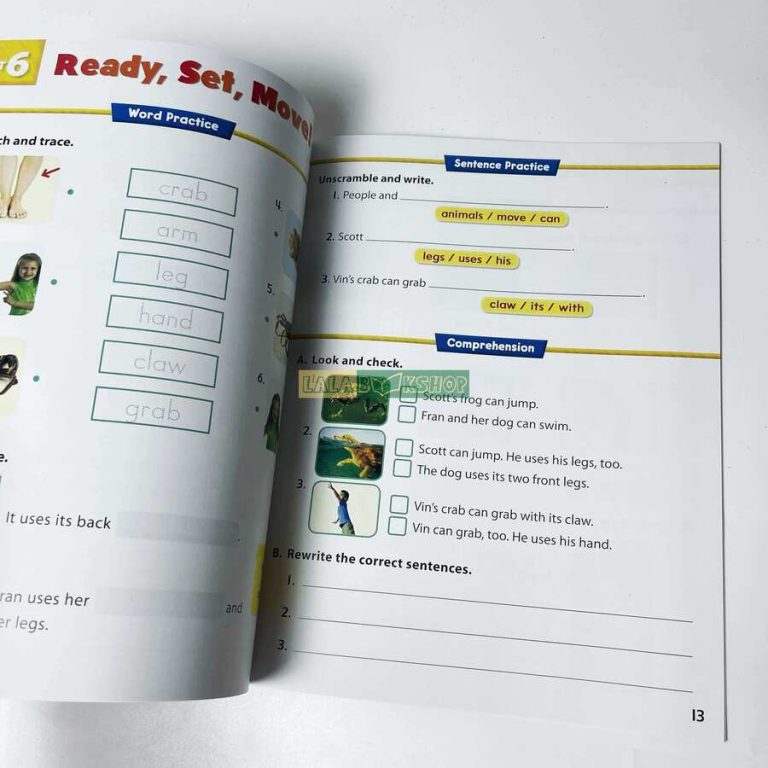 Sách WonderSkills Reading Level Basic - Trọn Bộ 6 Cuốn, 3 Grade ( Kèm Audio ) - LalaBookShop