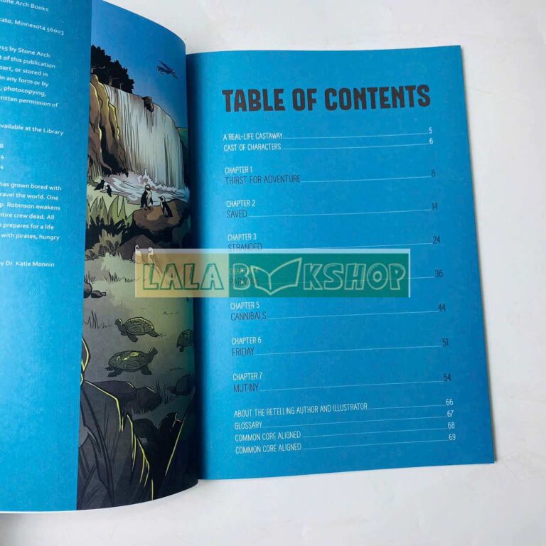 [SÁCH NHẬP KHẨU] Truyện tranh Robinson Crusoe – Graphic Novel ...