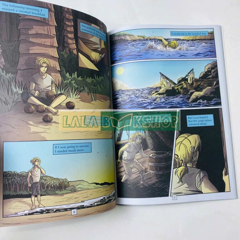 [SÁCH NHẬP KHẨU] Truyện tranh Robinson Crusoe – Graphic Novel ...