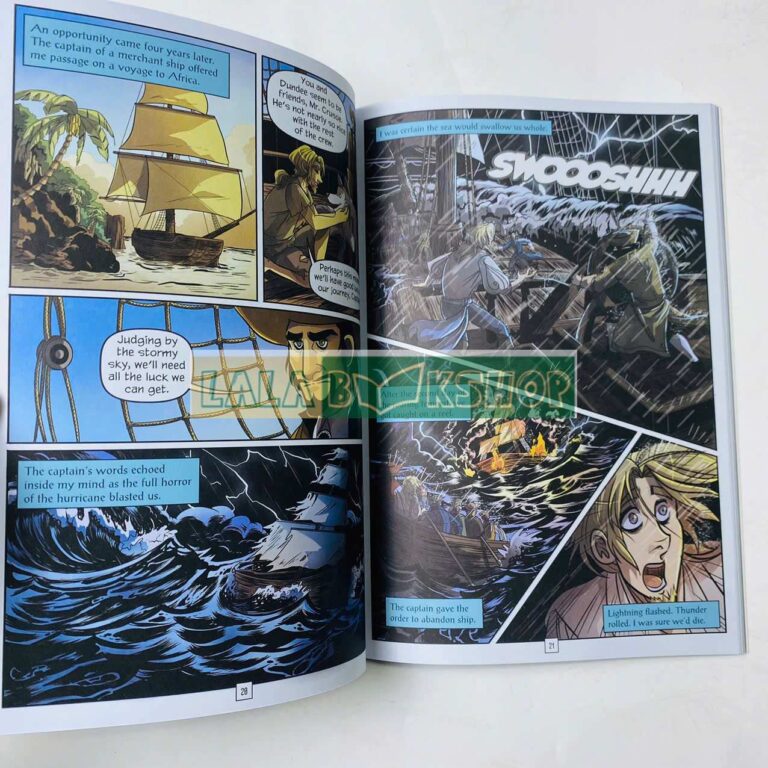 [SÁCH NHẬP KHẨU] Truyện tranh Robinson Crusoe – Graphic Novel ...