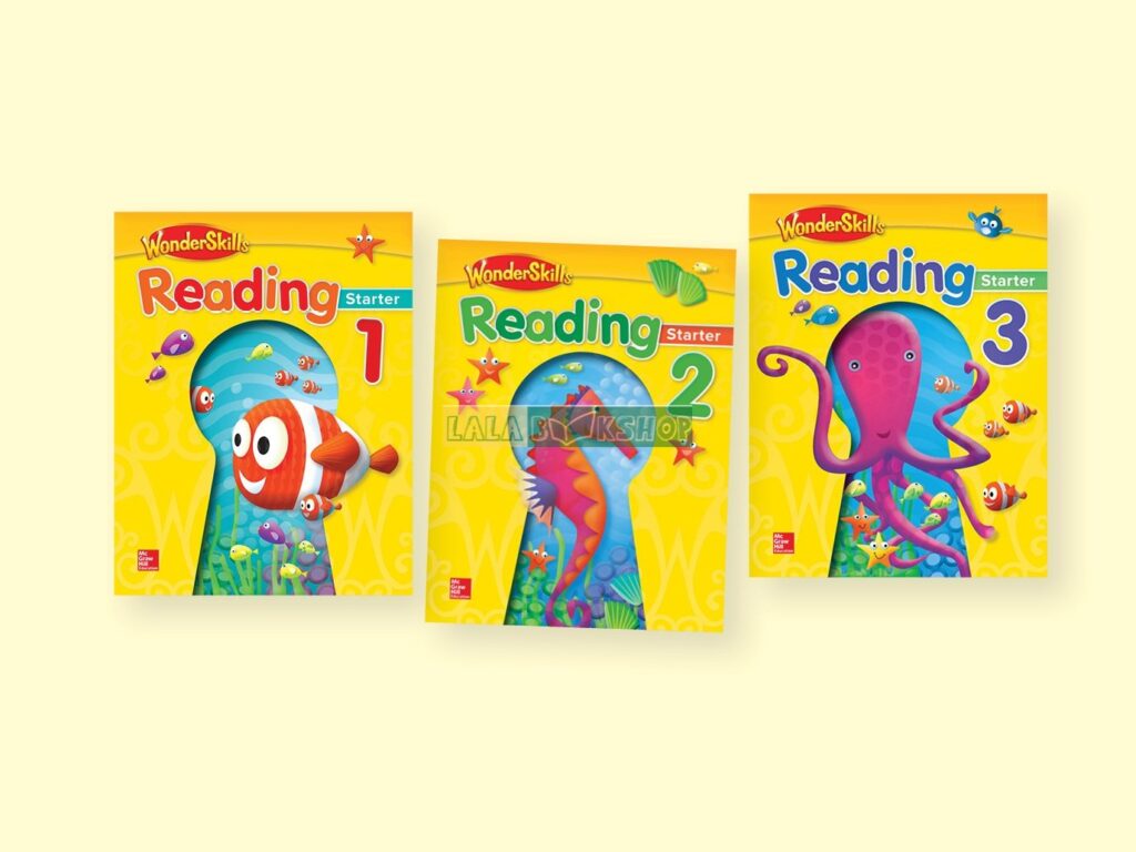 Sách Wonder Skills Reading Level Starter– Trọn Bộ 6 Cuốn, 3 Grade ( Kèm ...
