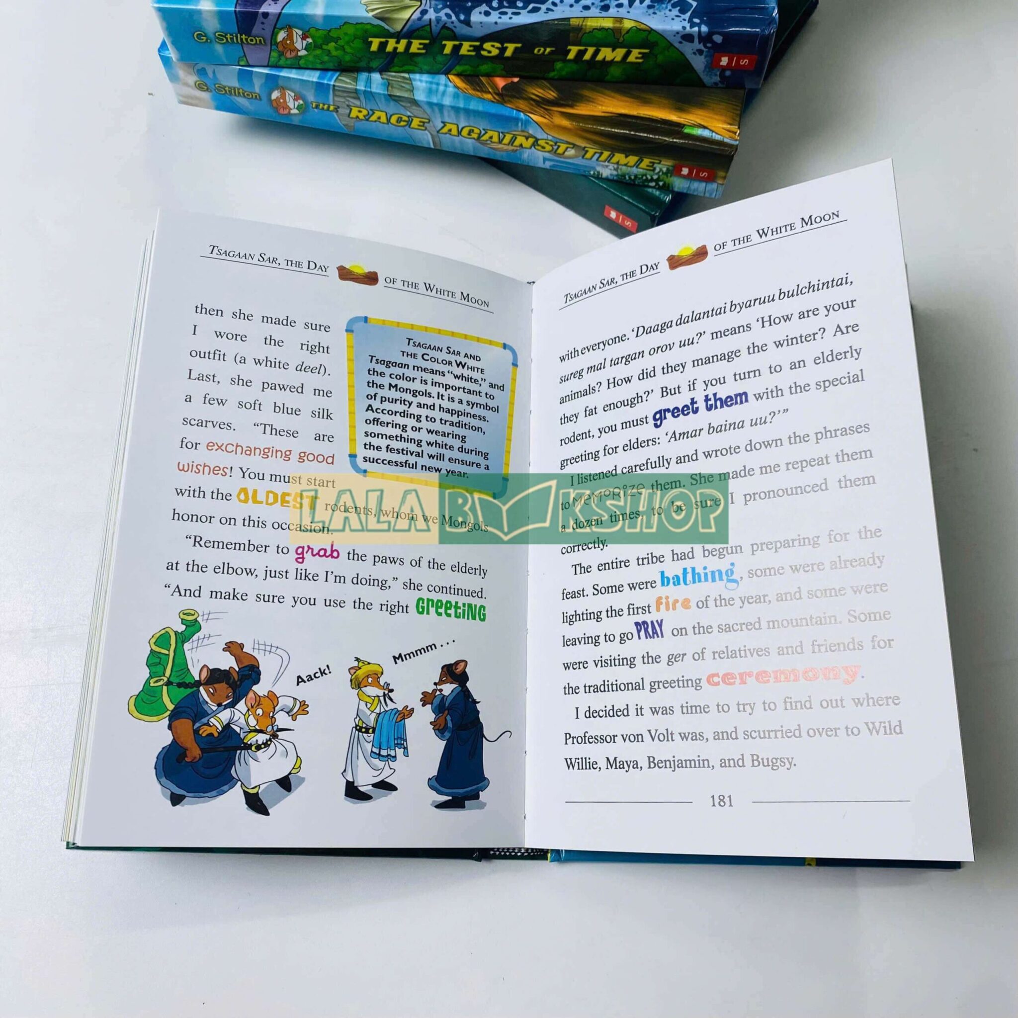 [SÁCH NHẬP KHẨU] Bộ truyện Geronimo Stilton – Journey Through Time (8 ...