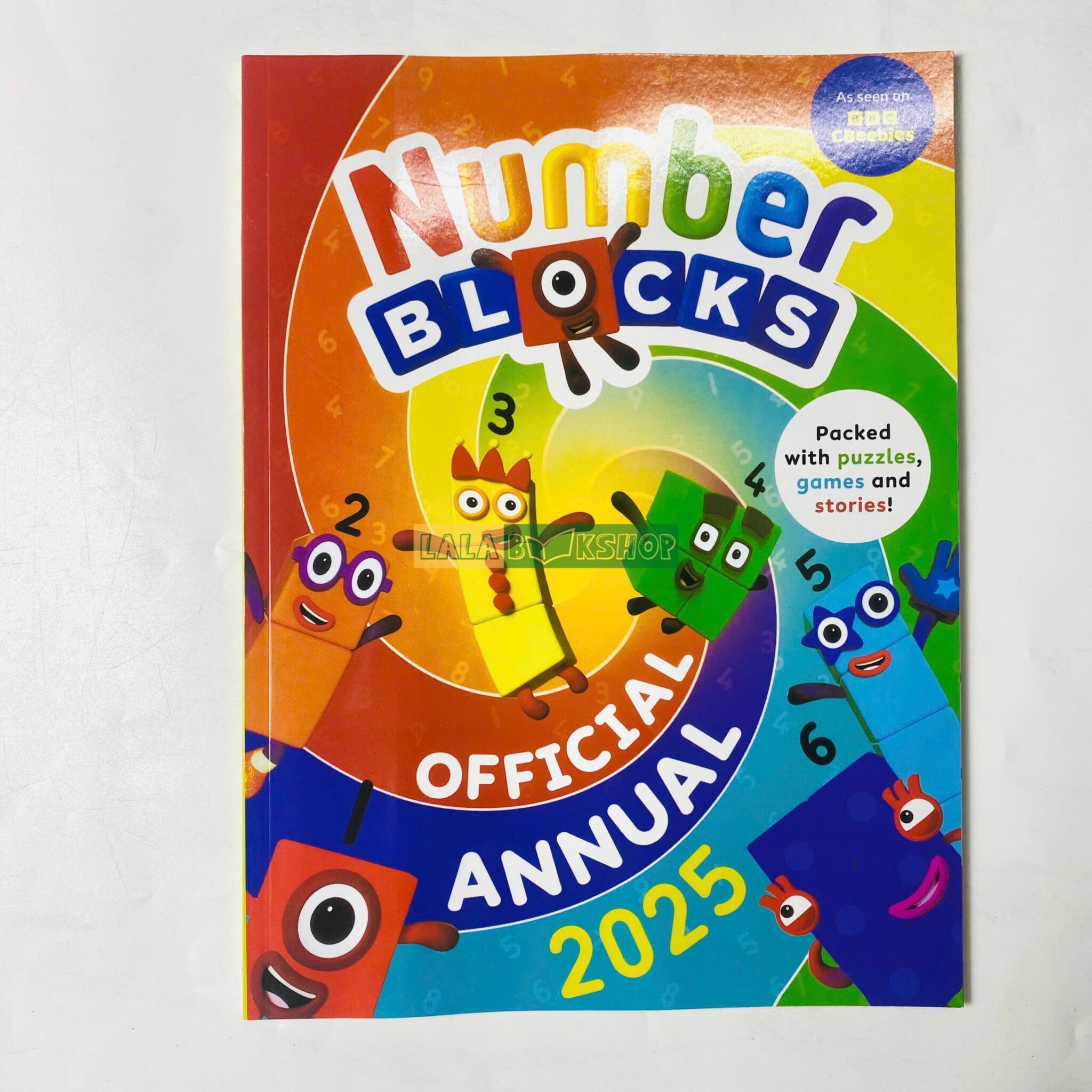 Numberblocks Official Annual 2025 – Tạp chí hoạt động toán học vui nhộn ...