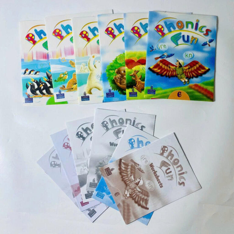 Phonics Fun – Bộ sách phát âm tiếng Anh cho bé (Full 6 levels, Pearson ...