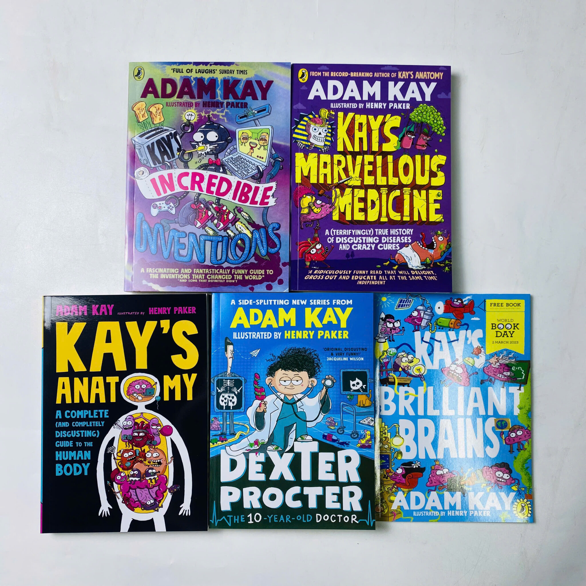 [Sách nhập khẩu] ADAM KAY SERIES 5 cuốn – Khám phá cơ thể, bộ não và ...