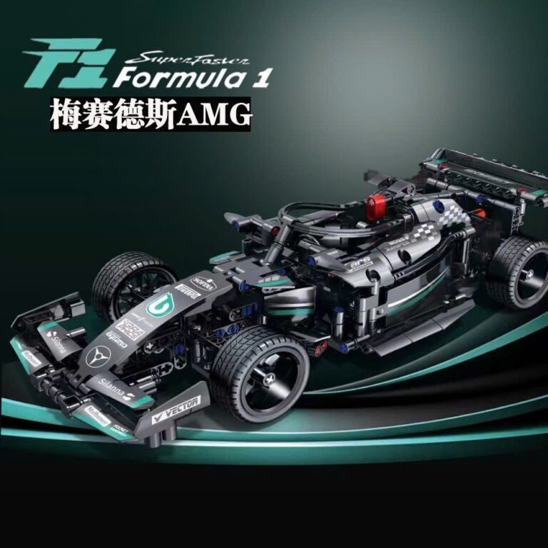 Mô Hình Xe Đua F1 Mercedes AMG – Bộ Lắp Ráp 500 Chi Tiết Cho Bé & Người ...