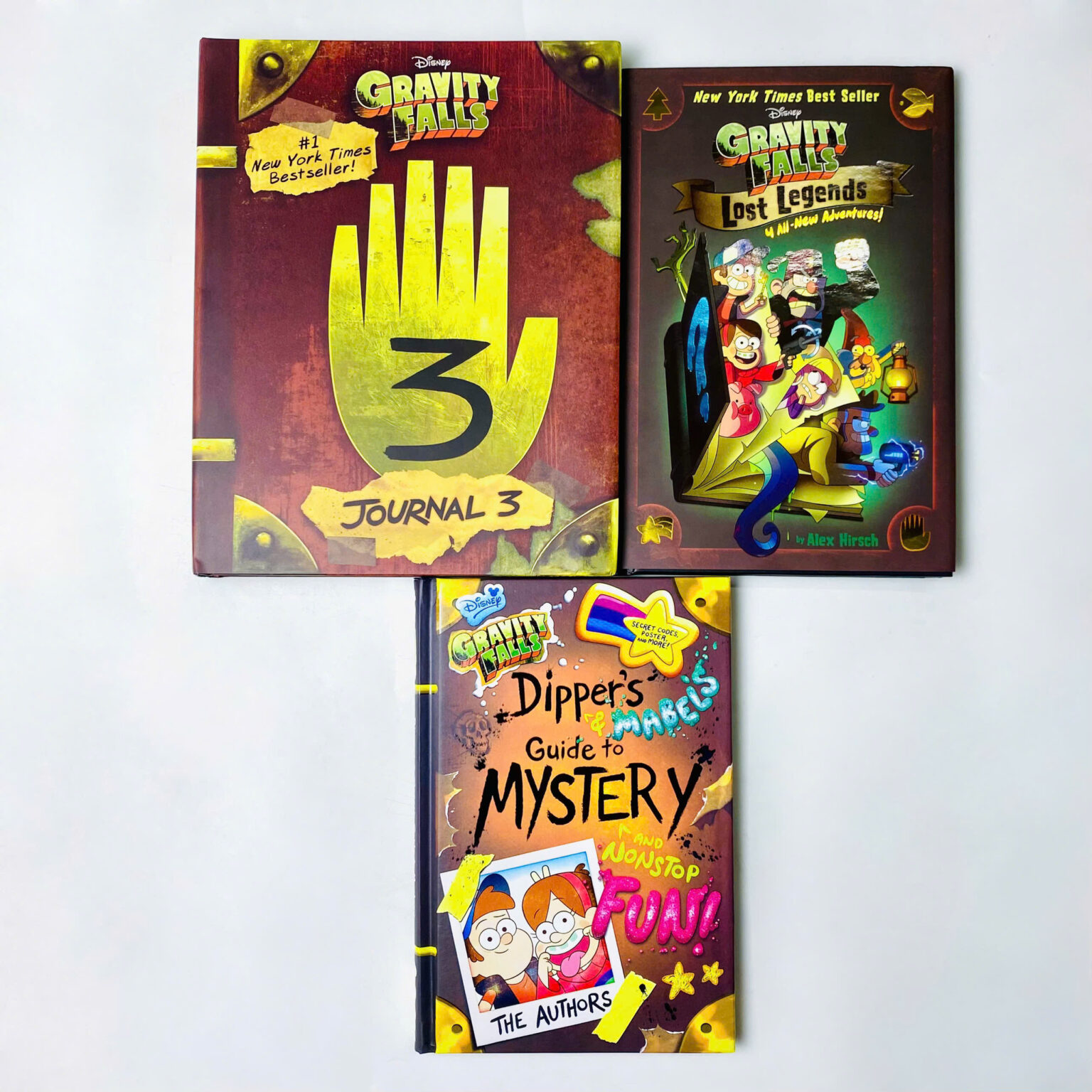 [sách nhập khẩu] Disney Gravity Falls – Bộ 3 cuốn sách phiêu lưu kỳ bí ...