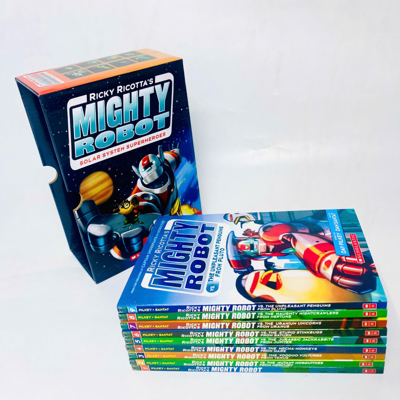 [Sách Nhập Khẩu] Ricky Ricotta’s Mighty Robot – Bộ Truyện Robot Siêu ...