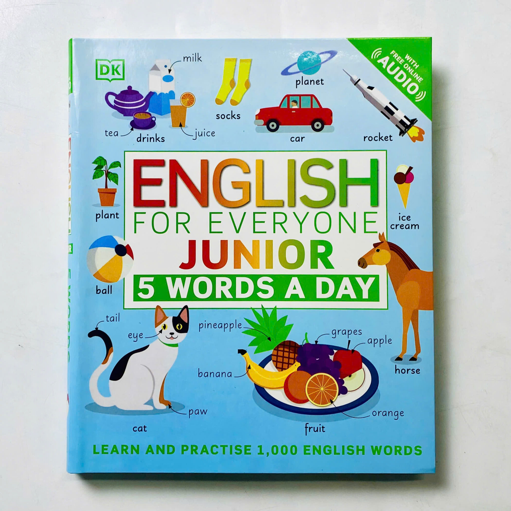 [SÁCH NHẬP KHẨU] DK English for Everyone Junior: 5 Words a Day – học 5 ...